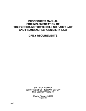 Fillable Online flhsmv procedures manual for implementation of the ...