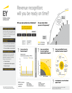Fillable Online Revenue recognition: will you be ready on time? - EY ...