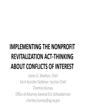 Fillable Online IMPLEMENTING THE NONPROFIT Fax Email Print - pdfFiller