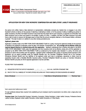 18 Printable workers compensation insurance application Forms and ...