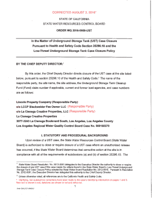 Fillable Online waterboards ca Responsible Party - State Water ...