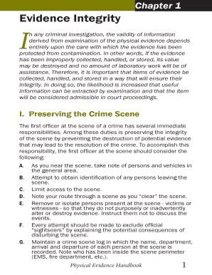 Fillable Online Evidence Integrity Fax Email Print - pdfFiller
