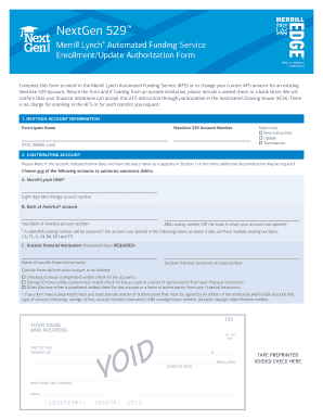 Merrill Lynch Withdrawal Form - Fill Online, Printable, Fillable, Blank | pdfFiller