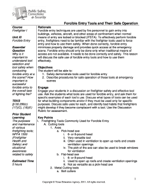 Fillable Online Forcible Entry Fax Email Print - pdfFiller