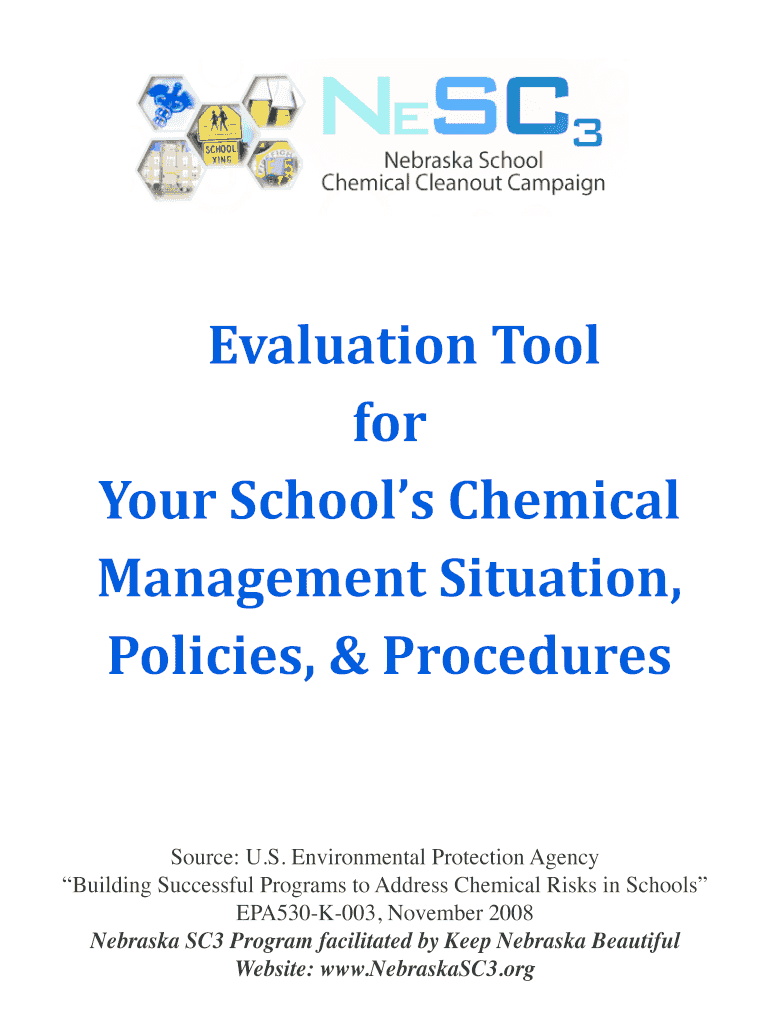 Fillable Online nebraskasc3 SC3 Program Evaluation Tool - Nebraska ...
