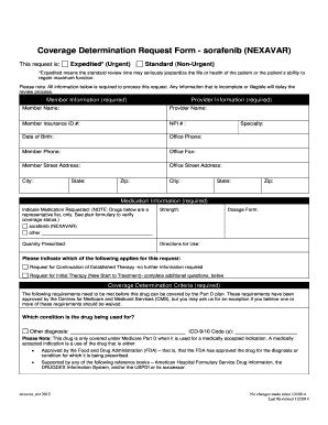 Fillable Online Coverage Determination Request Form - () Fax Email Print - pdfFiller