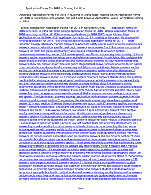 Lilitha Application Form - Fill Online, Printable, Fillable, Blank ...