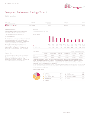 Vanguard Retirement Savings Trust Ii - Fill Online, Printable, Fillable ...