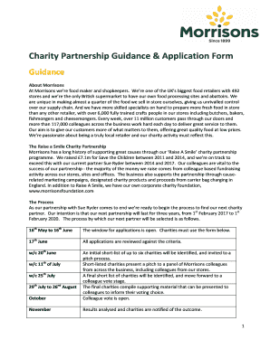 Fillable Online Download the application form - Morrisons Corporate Fax ...
