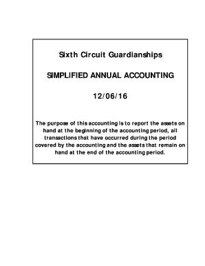 Fillable Online Sixth Circuit Guardianships Fax Email Print - pdfFiller
