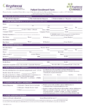 Fillable Online rxassist Download printable Form Krystexxa Connect ...