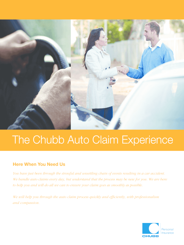 Fillable Online Chubb Accident Report Form - Carriage Insurance Agency ...