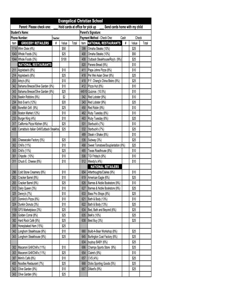 Fillable Online Parent: Please check one: Fax Email Print - pdfFiller