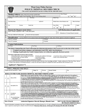 Fillable Online westgreypolice PCRC Form - westgreypolice Fax Email ...