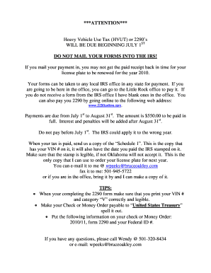 Fillable Online DO NOT MAIL YOUR FORMS INTO THE IRS! Fax Email Print ...