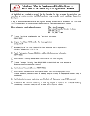 Fillable Online Saint Louis Office for Developmental Disability Resources Fax Email Print ...