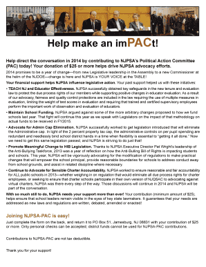 Fillable Online njpsa Help make an imPACt - njpsa Fax Email Print ...