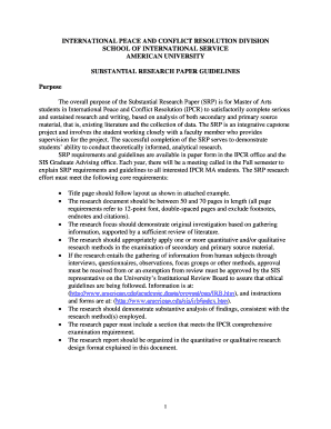 Fillable Online american SRP Guidelines Rev 12-08.doc - american Fax ...
