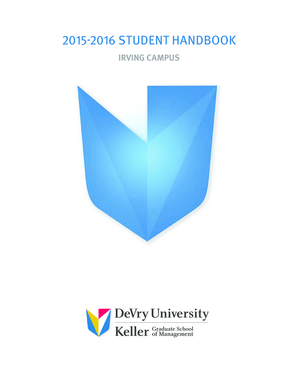 Fillable Online devry IRVING CAMPUS - devry Fax Email Print - pdfFiller