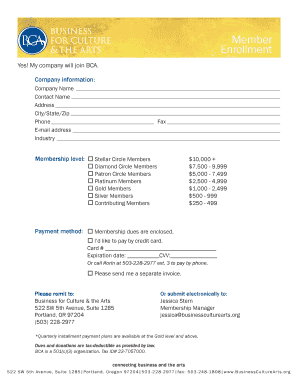 Fillable Online businessculturearts BCA Membership_web2012.indd ...