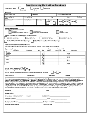 Fillable Online pace Termination Form - Pace University Fax Email Print ...