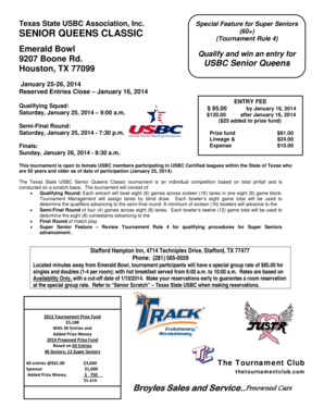 Fillable Online 2012 TEXAS PEPSI USBC CHAMPIONSHIPS ENTRY FORM Fax ...