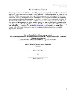 Fillable Online csuchico Service Obligation Agreement - CSU, Chico ...