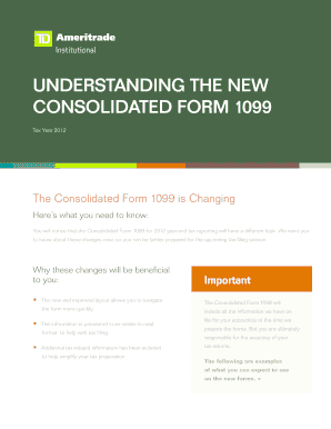 Fillable Online UNDERSTANDING THE NEW CONSOLIDATED FORM 1099 Fax Email ...