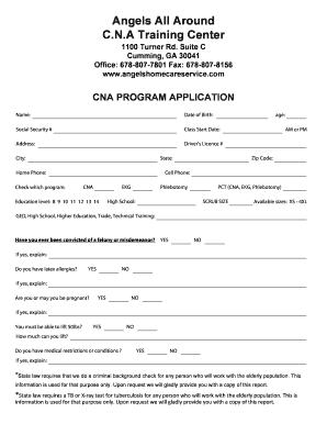 Fillable Online Angels All Around Fax Email Print - pdfFiller