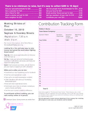 Fillable Online makingstrides acsevents Ask your spouseroommate for $20 - makingstrides ...