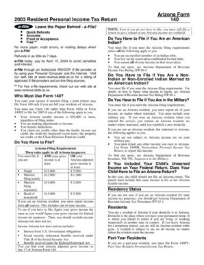 Fillable Online 66 185 230 2003 Resident Personal Income Tax Return ...