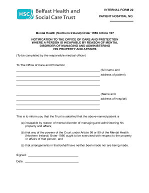 Fillable Online Int Form 22 (blank) Fax Email Print - pdfFiller