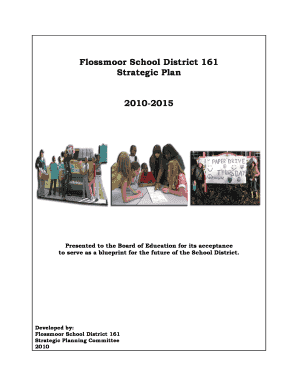 Fillable Online sd161blog Flossmoor School District 161 Strategic Plan ...