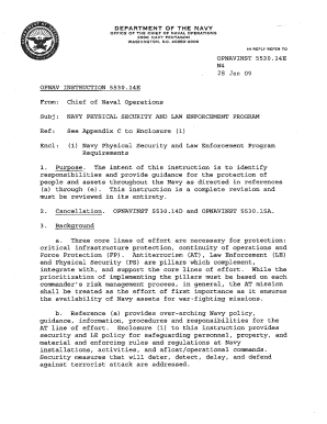 Fillable Online OPNAV INSTRUCTION 5530 Fax Email Print - pdfFiller