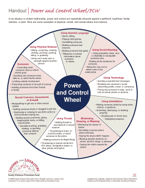Fillable Online Power and Control Wheel/PCW Fax Email Print - pdfFiller