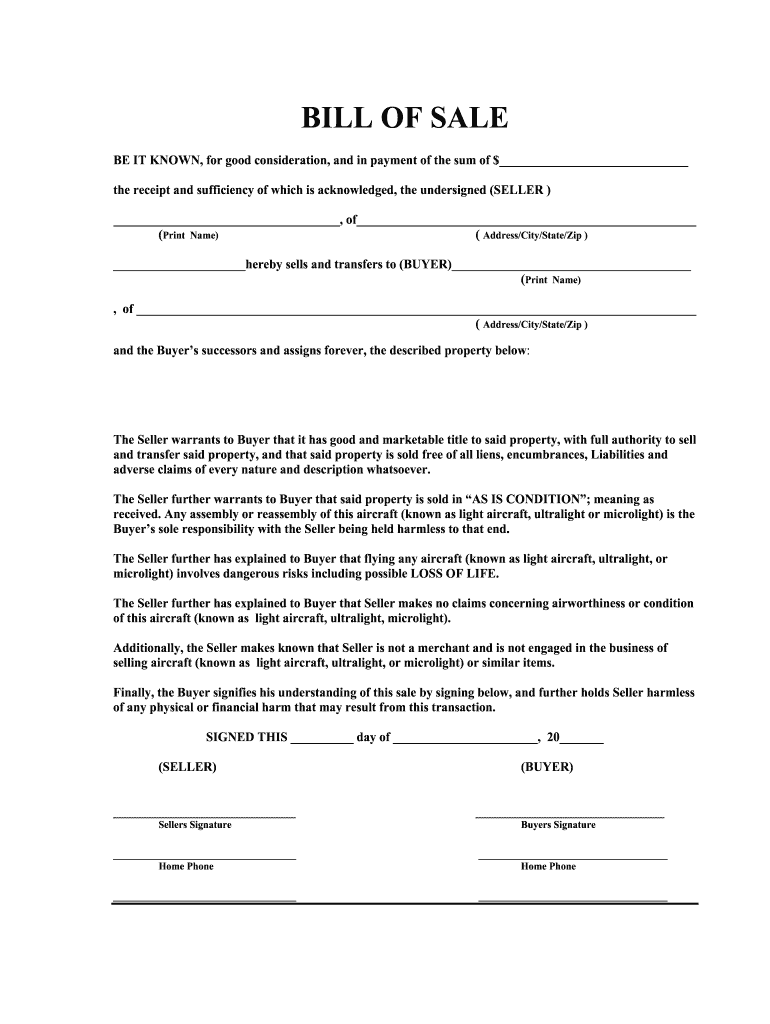 Simple Horse Bill Of Sale Pdf Fill Online Printable Fillable Blank
