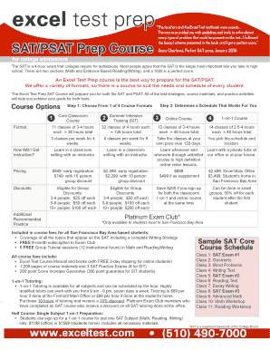 Fillable Online excel test prep Fax Email Print - pdfFiller