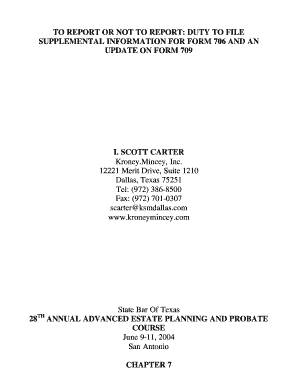 Fillable Online TO REPORT OR NOT TO REPORT: DUTY TO FILE Fax Email ...