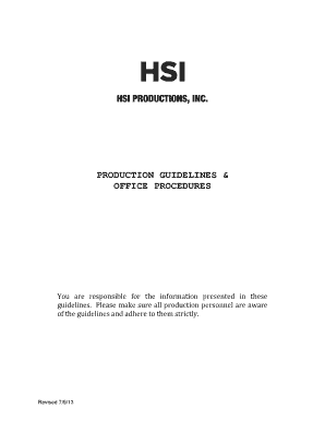 HSI Production Manual 2013 Ver3 - HSI Productions, Inc. - Fill and Sign ...