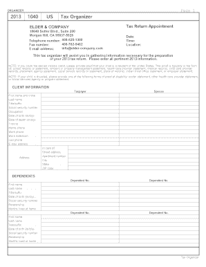 Fillable Online ELDER & COMPANY Fax Email Print - pdfFiller