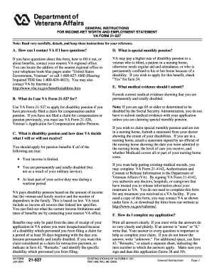 Fillable Online vba-21-527 Instructions print pdf.htm Fax Email Print ...