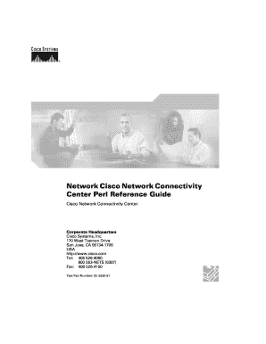 Fillable Online Network Cisco Network Connectivity Fax Email Print ...