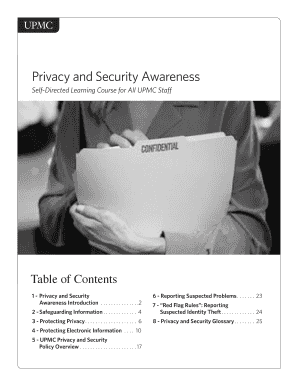 Fillable Online Privacy and Security Awareness Fax Email Print - pdfFiller