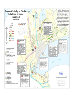 Fillable Online Proposed 400 Series Highway Extensions Fax Email Print ...