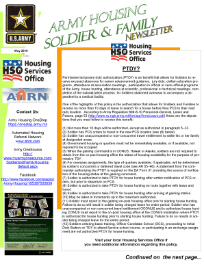 Fillable Online Permissive temporary duty authorization (PTDY) is an ...