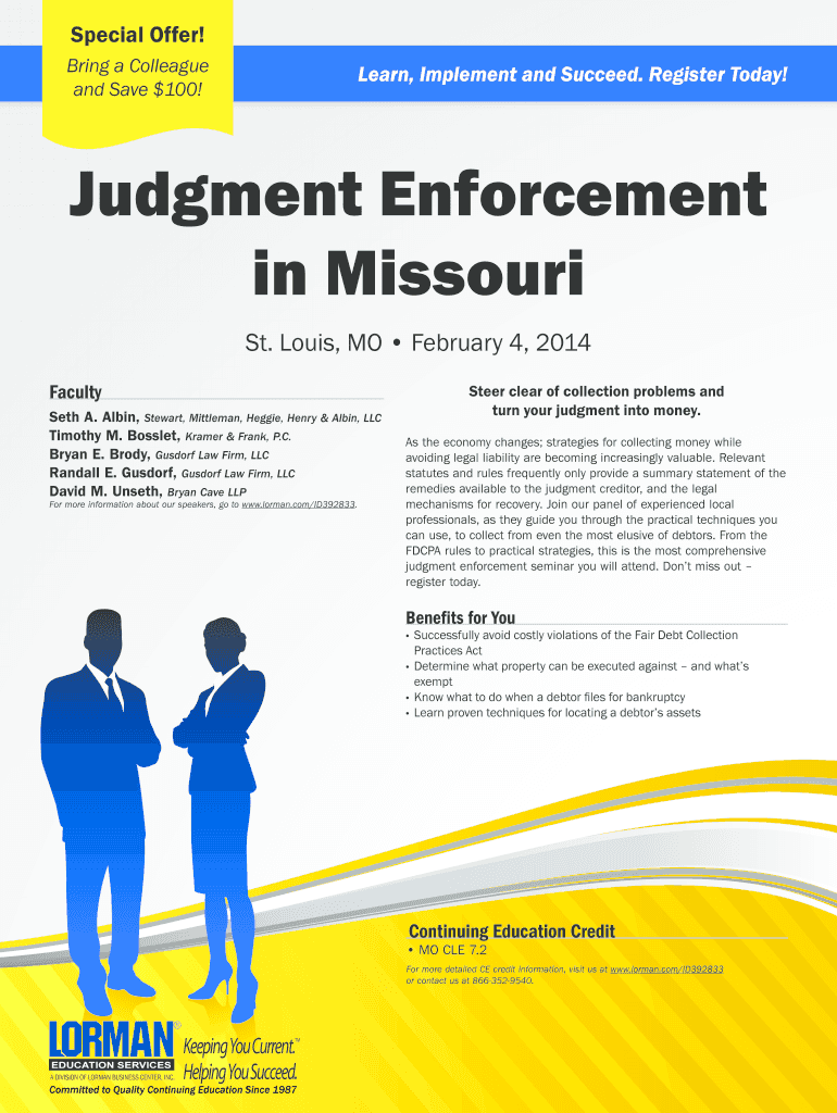 Fillable Online Judgment Enforcement in Missouri - Amazon Web Services ...