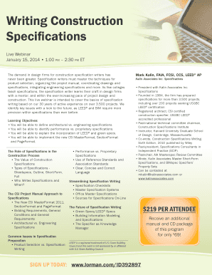 Fillable Online Writing Construction Specifications - Amazon Web ...