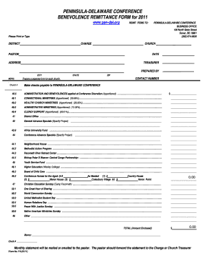 Fillable Online Benevolence remittance form form p9 - Amazon Web ...