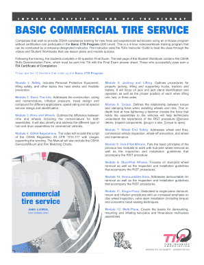 Fillable Online BASIC COMMERCIAL TIRE SERVICE Fax Email Print - pdfFiller
