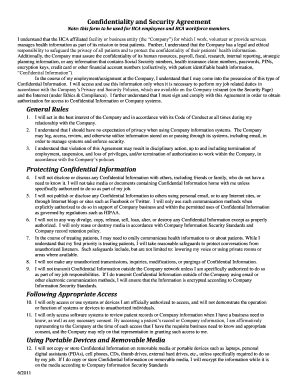 Fillable Online Note: this form to be used for HCA employees and HCA ...